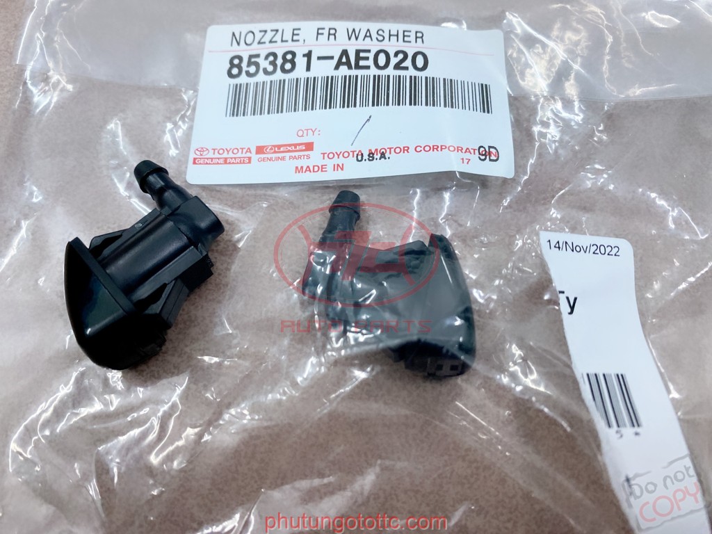 Núm phun nước rửa kính Sienna (Mã 85381AE020) chính hãng - Giá tốt 2025
