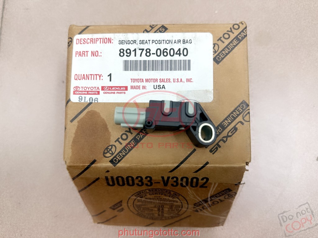 Cảm biến va chạm ghế trước Venza (Mã 8917806040) chính hãng - Giá tốt 2025