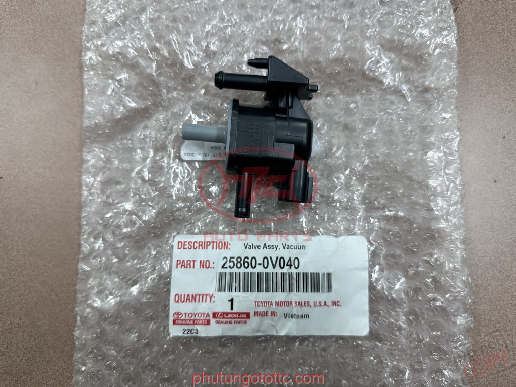 Van chân không Venza (Mã 258600V040) chính hãng - Giá tốt 2025