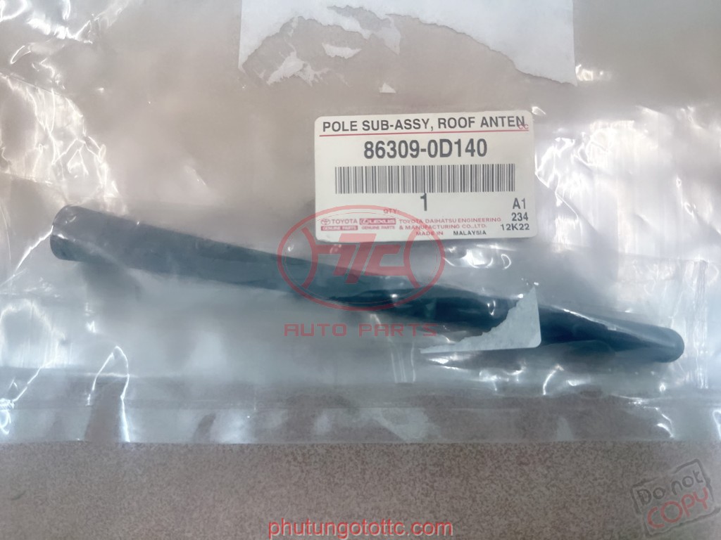 Ăng ten Yaris 2016 (Mã 863090D140) chính hãng - Giá tốt 2025