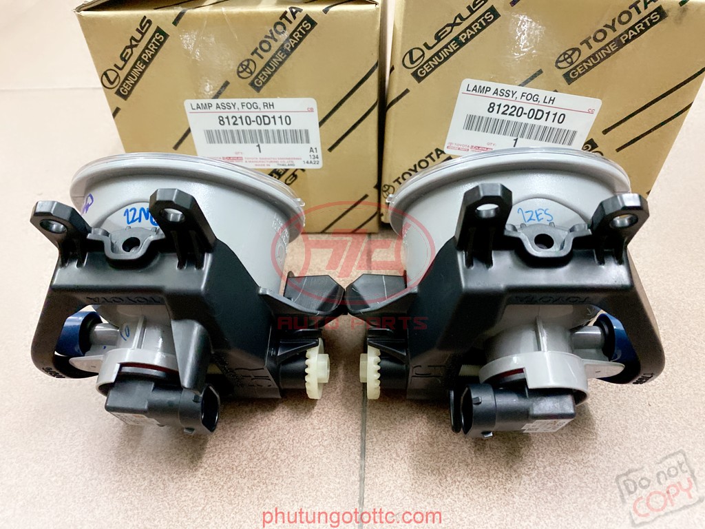 Đèn cản trước Vios/Altis/Innova/Hilux 2014-2016 (Mã 812200D110 ...