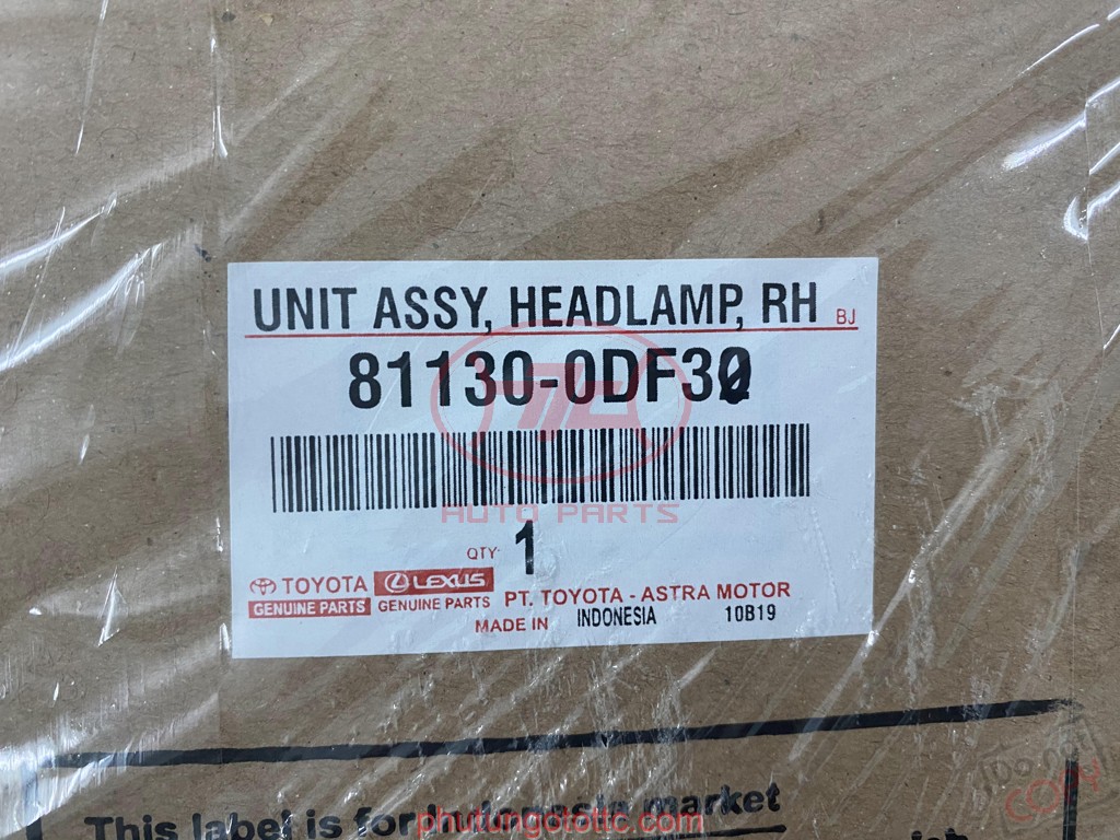 Đèn pha Vios 2019 (Mã 811300DF30) chính hãng - Giá tốt 2025